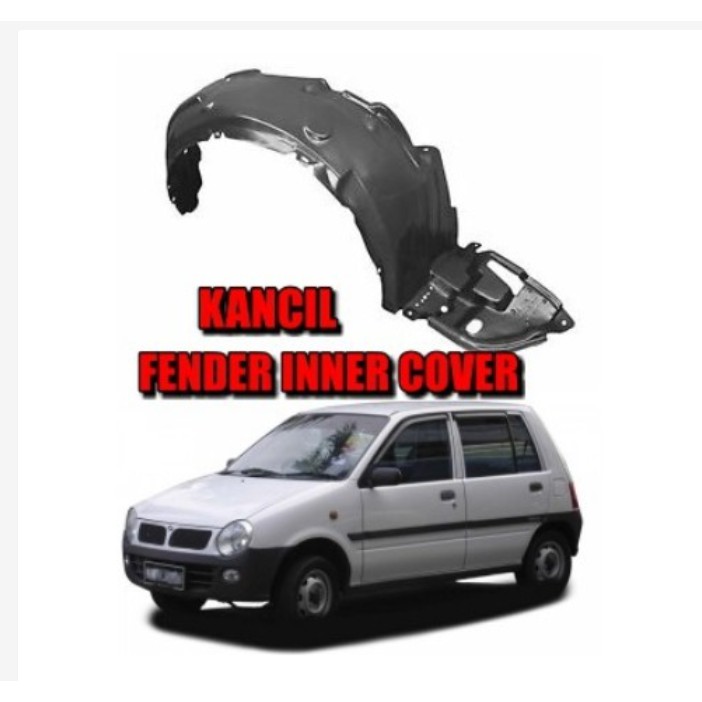 PERODUA KANCIL FENDER INNER COVER (DAUN PISANG) | Shopee Malaysia