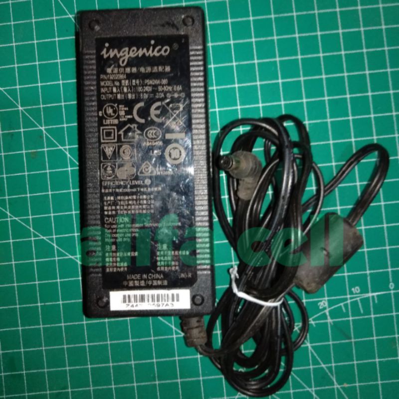 Original ingenico adapter 9v 3A adapter 8v 3A adapter | Shopee Malaysia