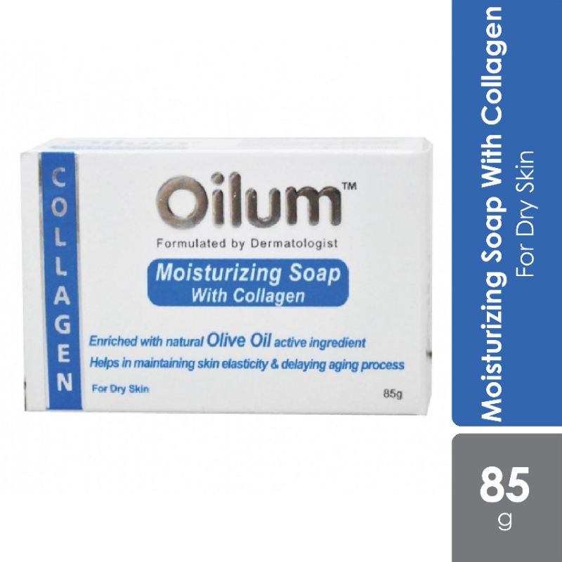 Oilum Moisturizing Soap With Collagen 85g | Shopee Malaysia