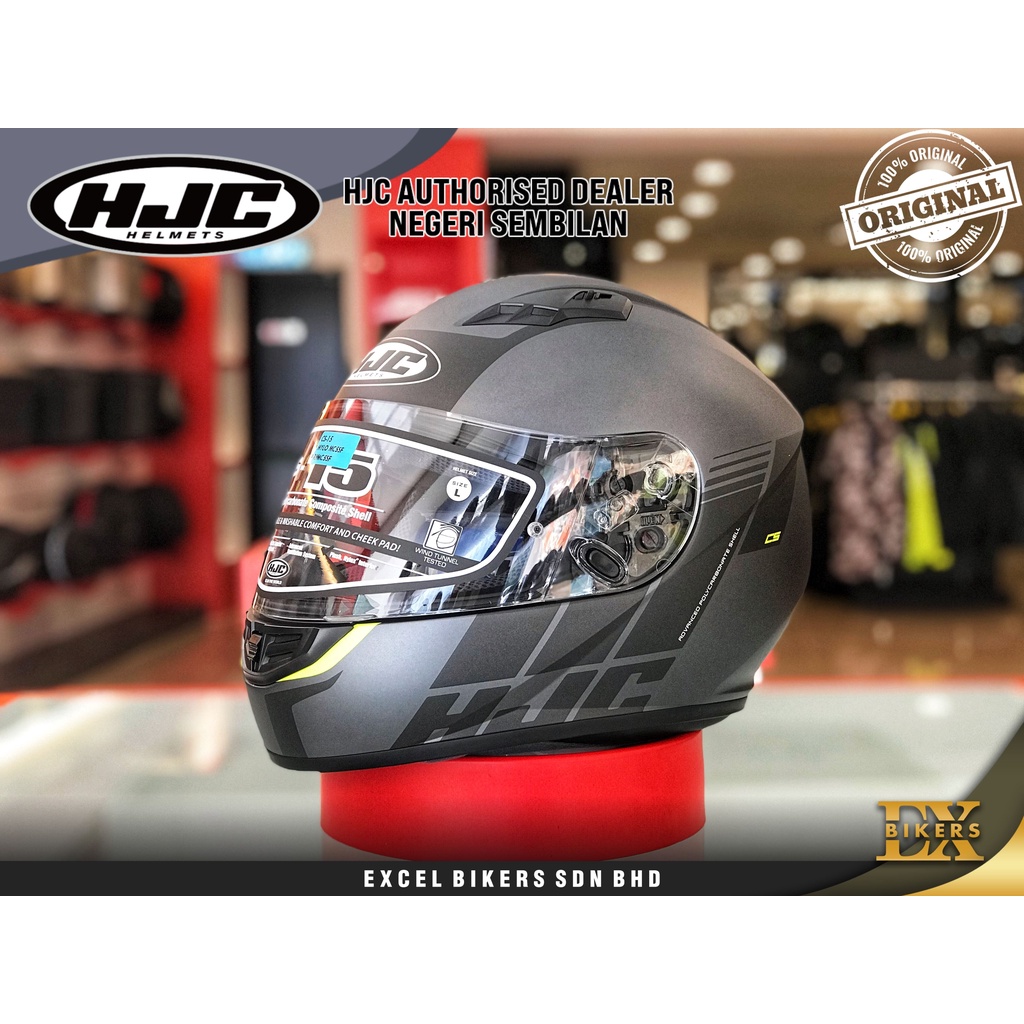 HJC FULL FACE HELMET CS15 CS-15 MYLO (MC5)/ Full Face Helmet ...