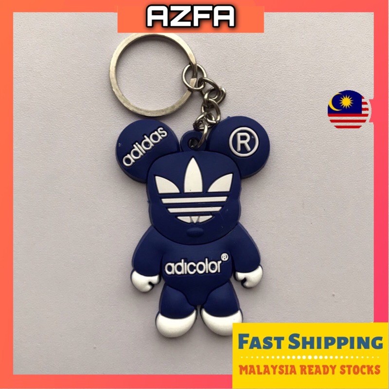 READY STOCK 🇲🇾 Adidas Keychain Adicolor 2D Keychain Perfect Gift ...