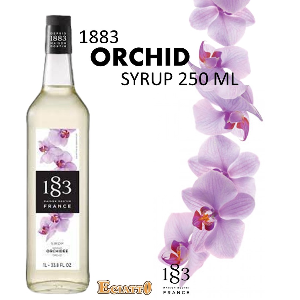 1883 MAISON ROUTIN 1883 Orchid Syrup For Sparkling,Soda, Orkid Syrup ...