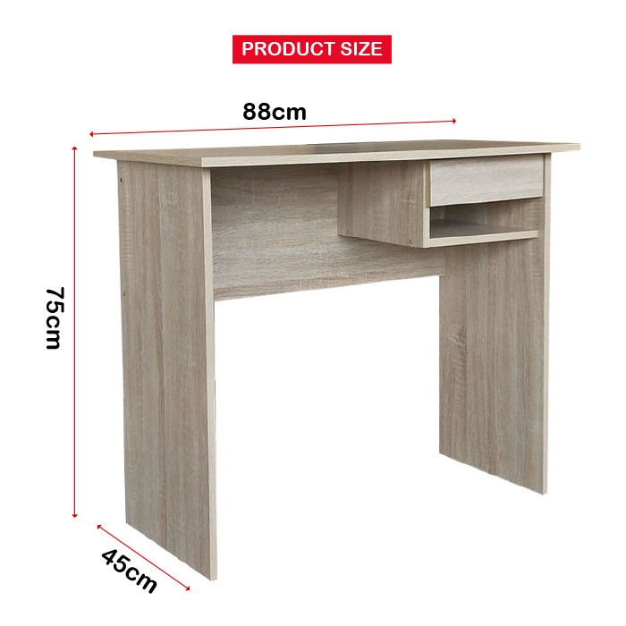 Study Table with Drawer 3 Feet / Meja Belajar 3ft / Writing Desk /STARS ...