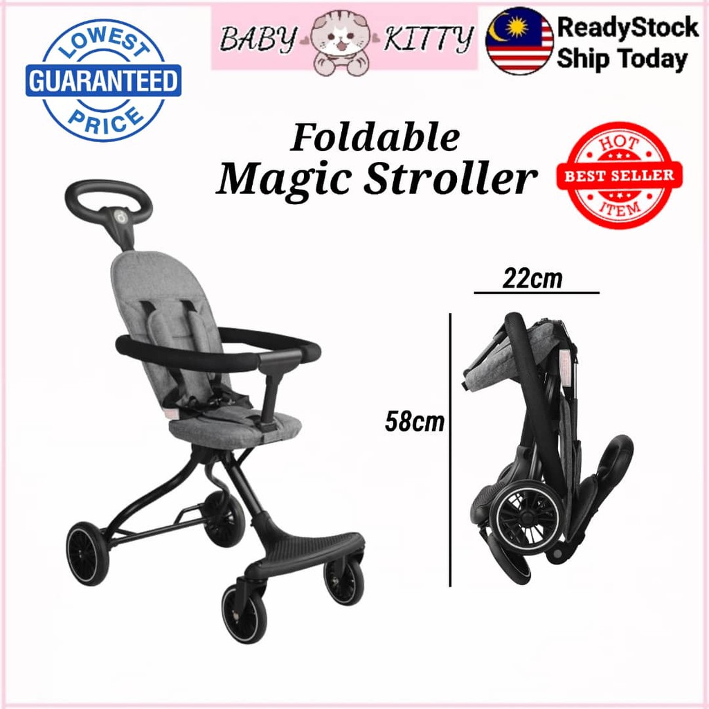 Travel EZ 🇲🇾 Foldable Magic Baby Stroller Cushion Seat Cabin Size ...