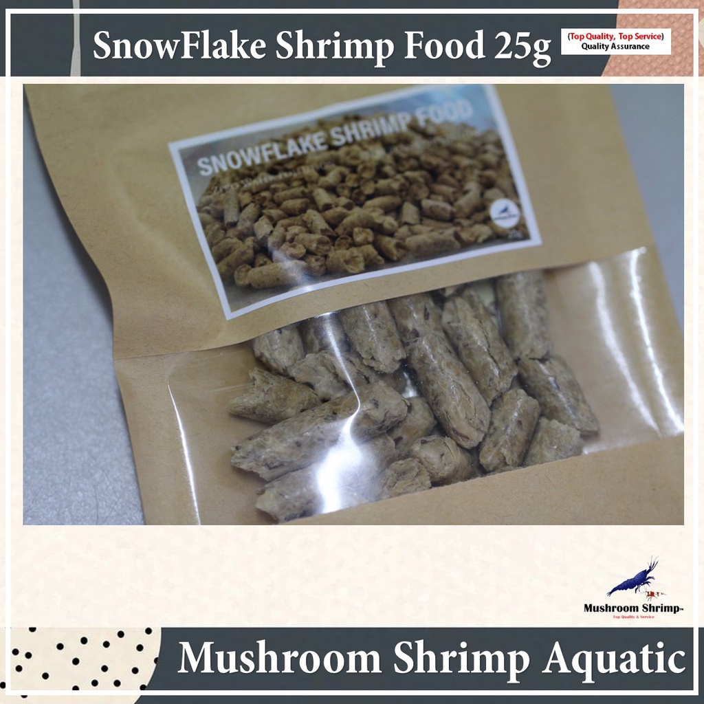 Shrimp SnowFlake Food 20g (Neocaridina & Caridina Shrimp Food) | Shopee ...