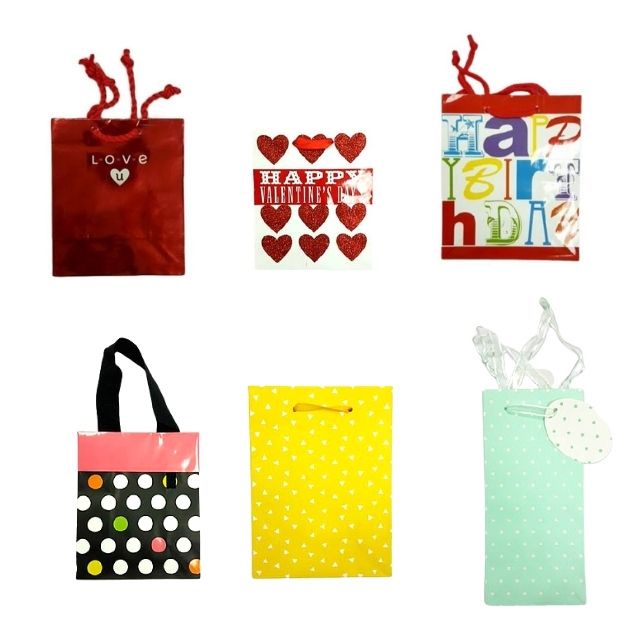 DTP Gift Decor Paper Bag (S) Dot / Lovely Series | Shopee Malaysia