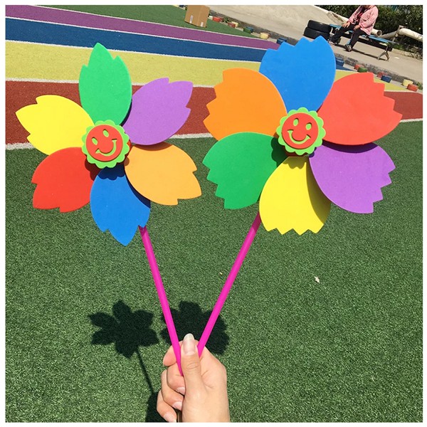 EVA Foam Kids DIY Fan Windmill Art Craft | Shopee Malaysia