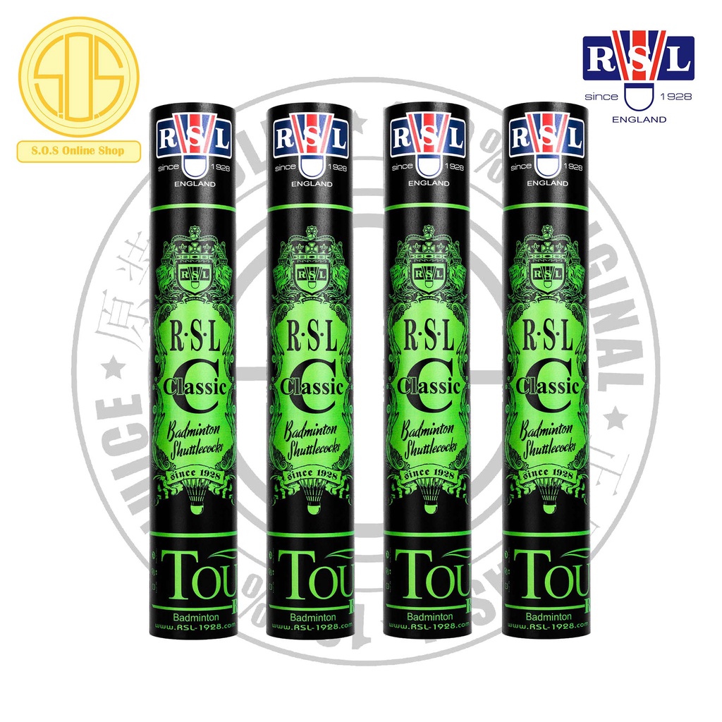 RSL Classic/ No.1 Gold/ Official/ A9/ G2/ G3 Badminton Shuttlecock Bulu ...