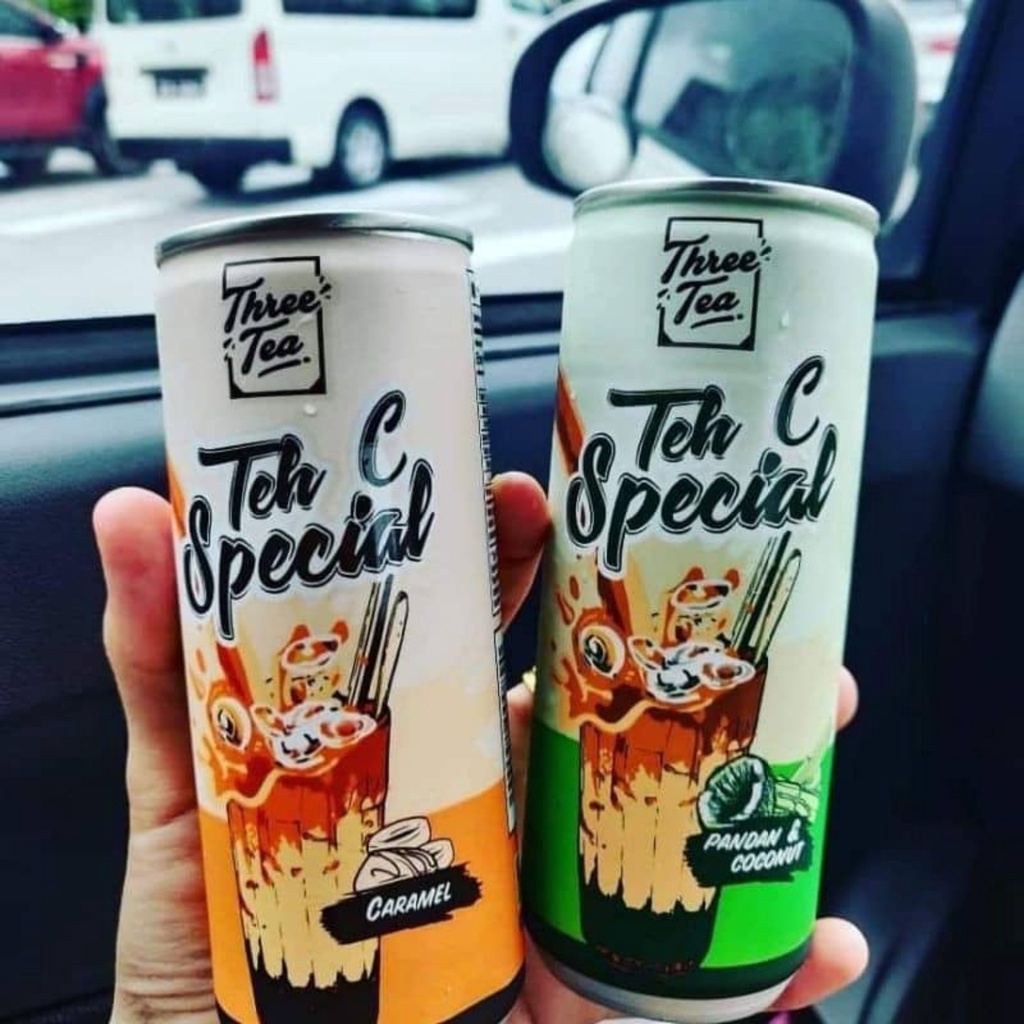 Three tea Caramel Teh C Peng Coffee Special Tea C Special Sarawak Three ...