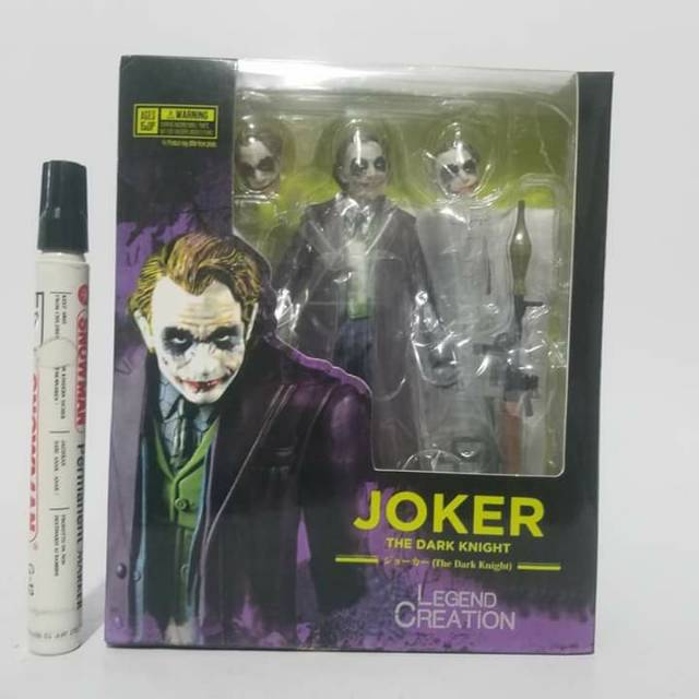 Shf the joker heath ledger the dark knigt movie recast legend creation ...