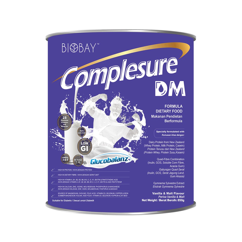 BIOBAY Complesure DM Formula Dietary Food 850g | Shopee Malaysia