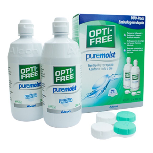 Opti-free Pure Moist Multi-purpose Disinfecting Solution (Twin Pack)(2 ...
