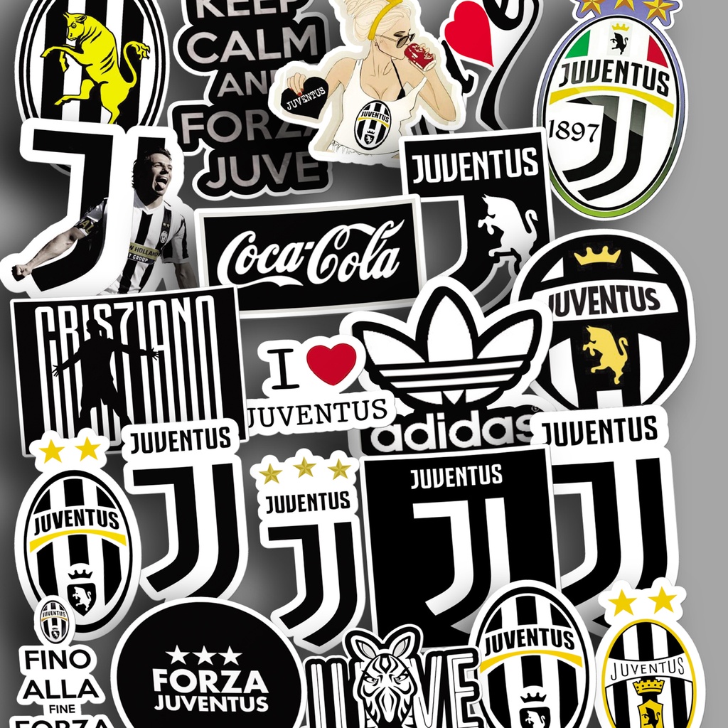 Juventus Logo Motorcycle Accessories Helmet Sticker | Shopee Malaysia