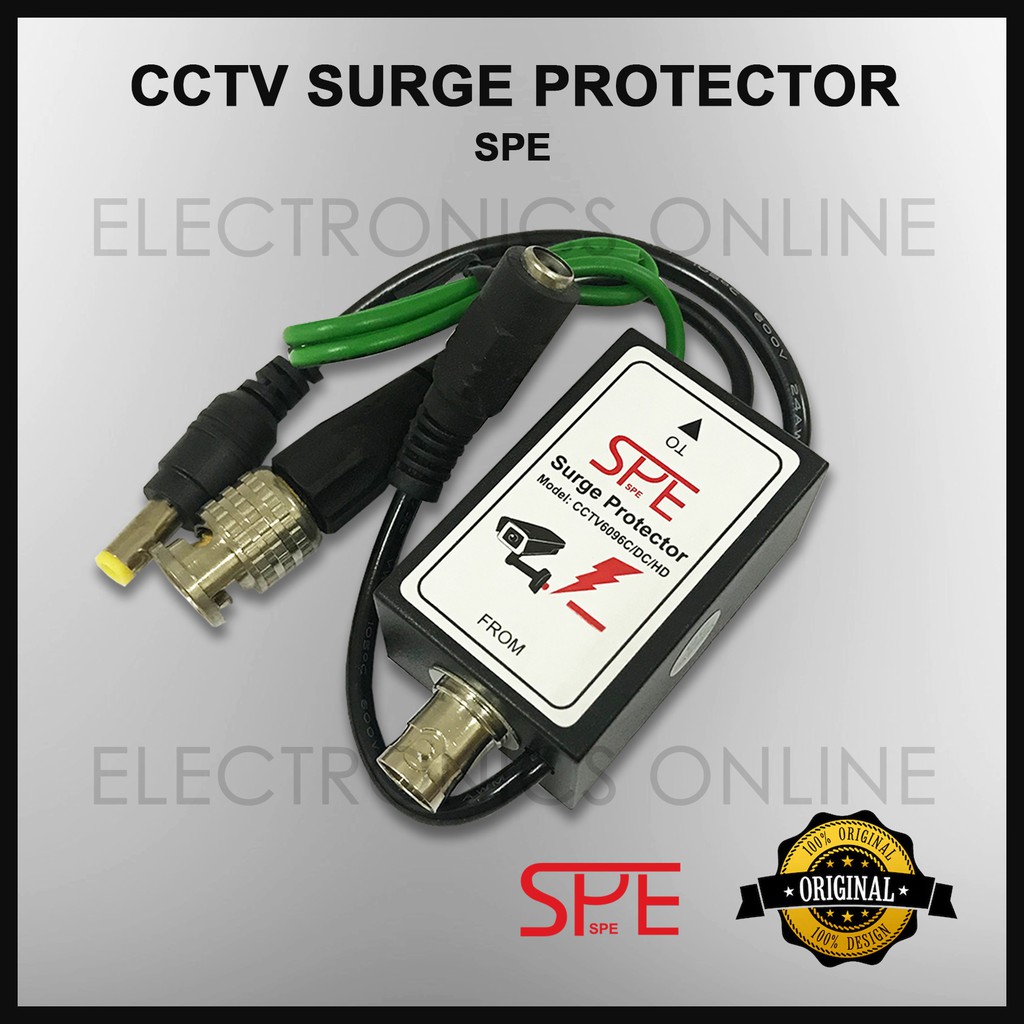 CCTV Power Surge Protector Lightning Arrestor SPE Surge protector ...