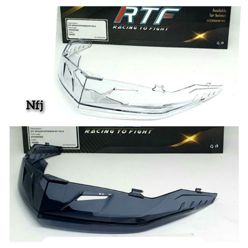 Spoiler premium nfj Brand rtf/spoiler kyt nfj/spoiler nfj | Shopee Malaysia