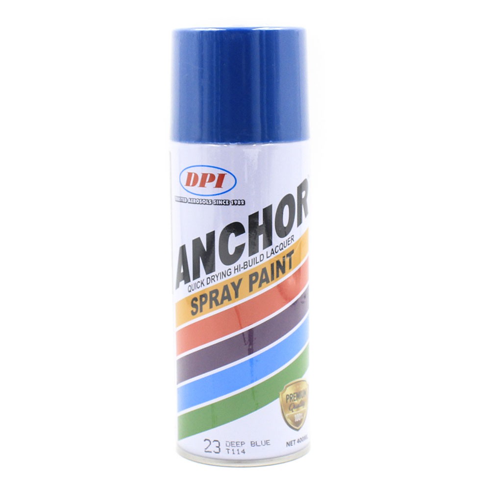 ANCHOR SPRAY PAINT 400ML CODE 23 DEEP BLUE | Shopee Malaysia