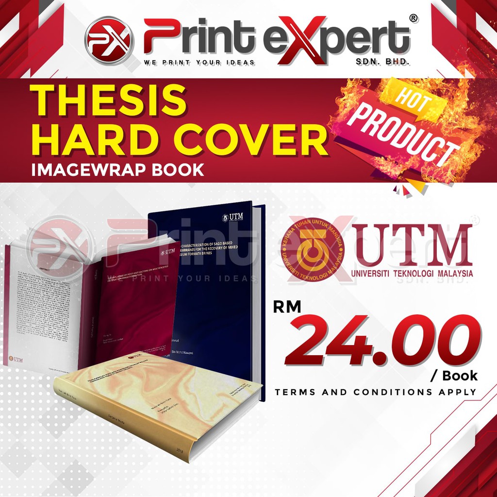 THESIS UTM FORMAT | THESIS HARDCOVER | URGENT AVAILABLE | PRINT EXPERT ...