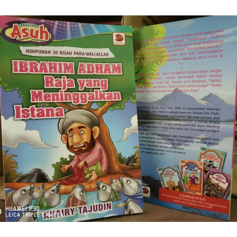 HIMPUNAN 20 KISAH PARA WALI ALLAH; Ibrahim Adham Raja yang Meninggalkan ...