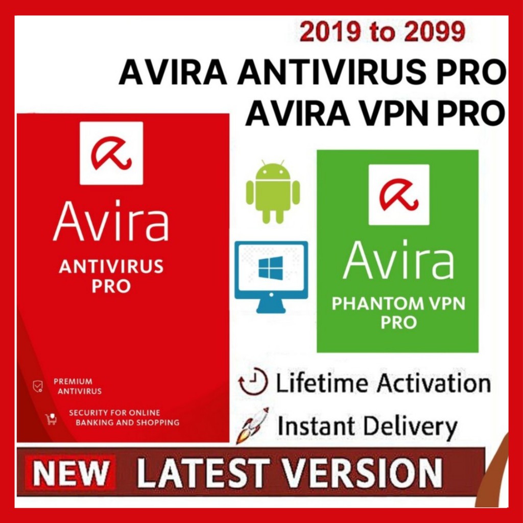 Avira Antivirus Pro 15 2020 Full Version Lifetime (License 2099 ...