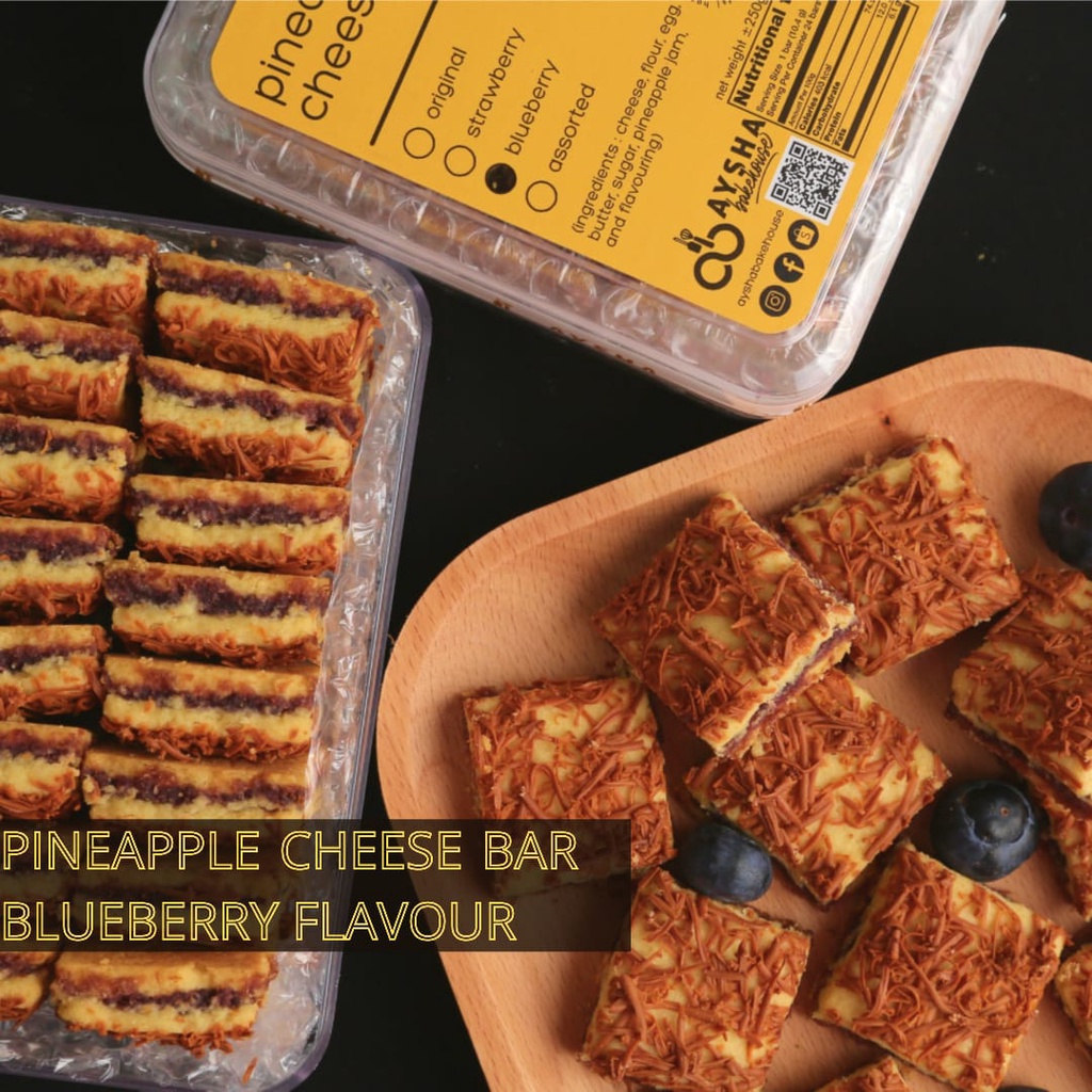 PINEAPPLE CHEESE BAR | TART NENAS KEJU | KUIH RAYA VIRAL | Shopee Malaysia