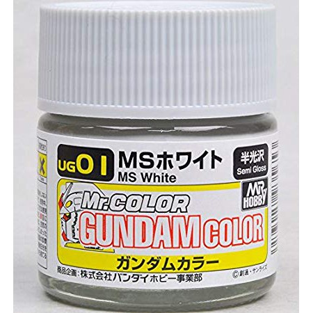 Mr Hobby - Mr Color - Gundam Color UG01 - Gundam White | Shopee Malaysia
