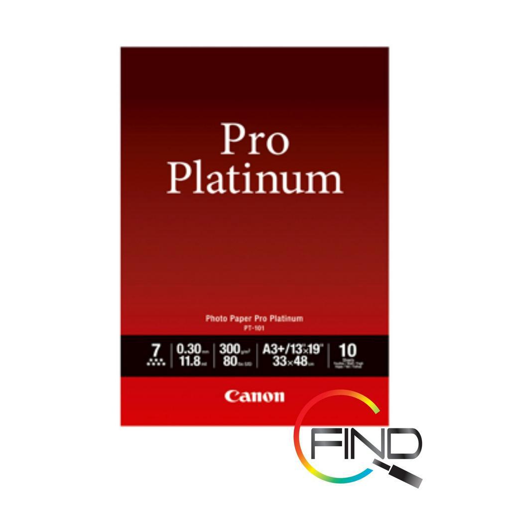 Canon PT-101 A3+ (10 sheets) Photo Paper Pro Platinum (300g/m2) for ...