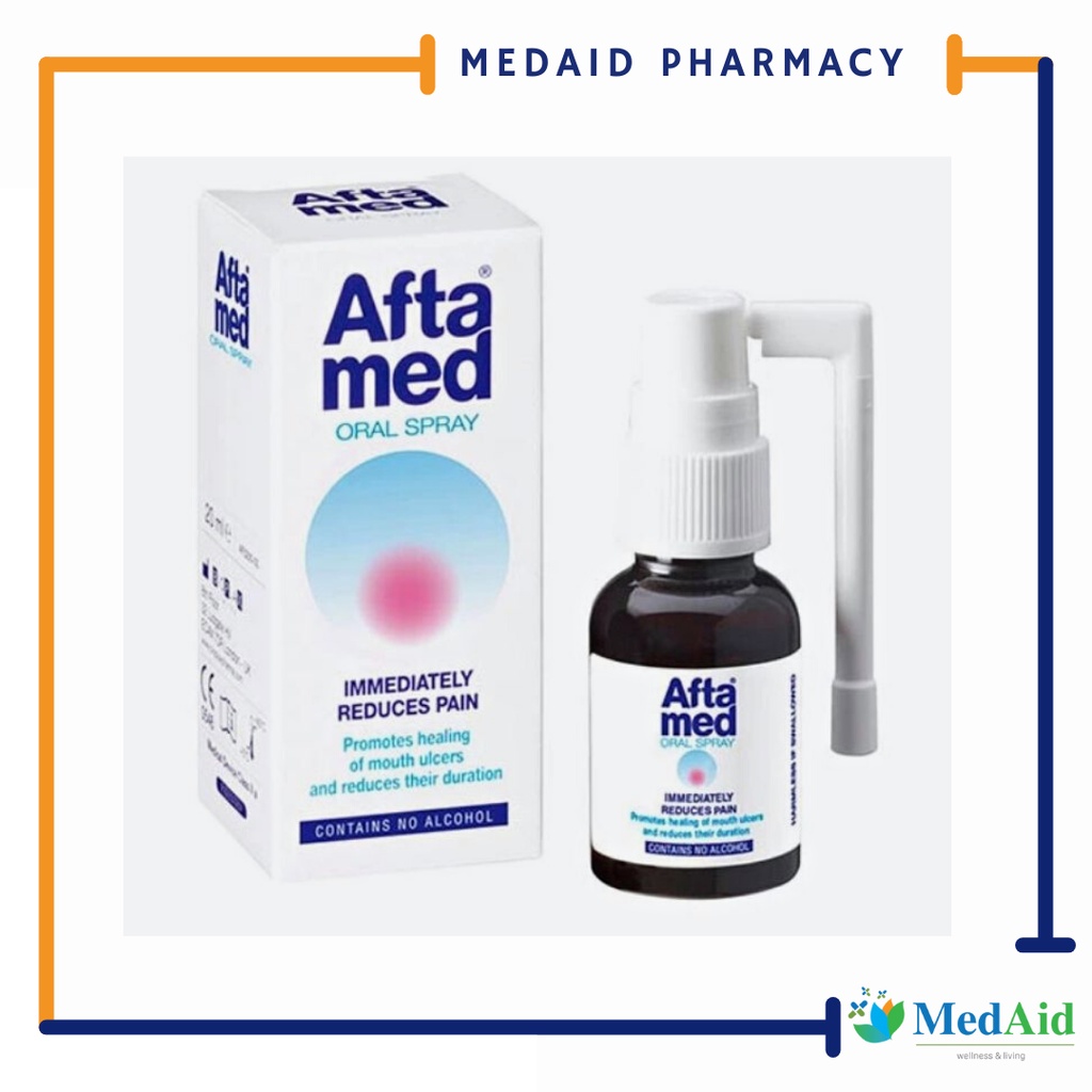 Aftamed Oral Spray 20ml | Shopee Malaysia