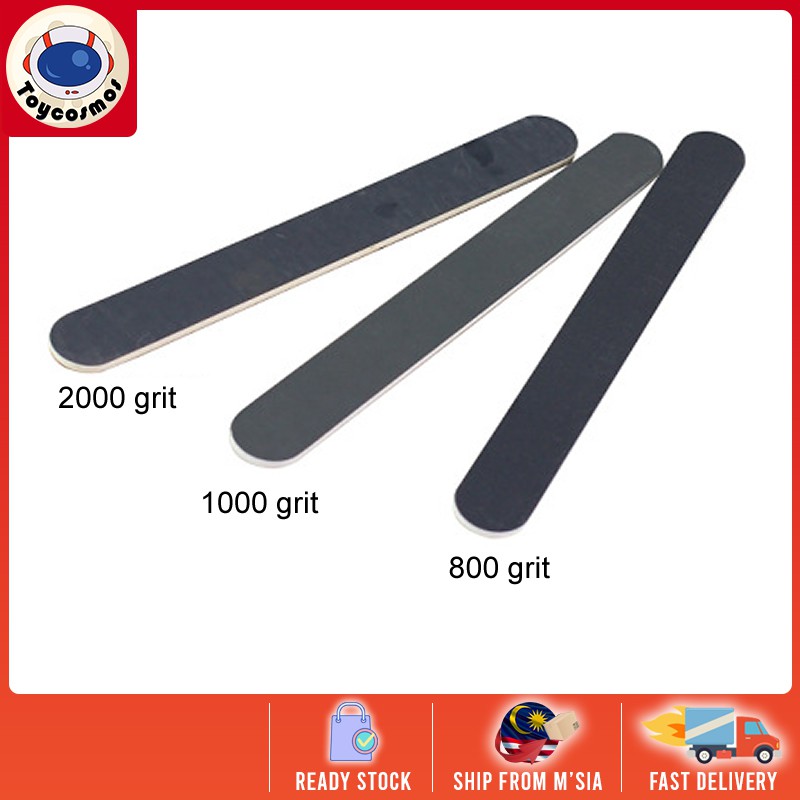 Plastics Model Kit Sanding Sticks (Suitable for Modeller) - P180/P240 ...