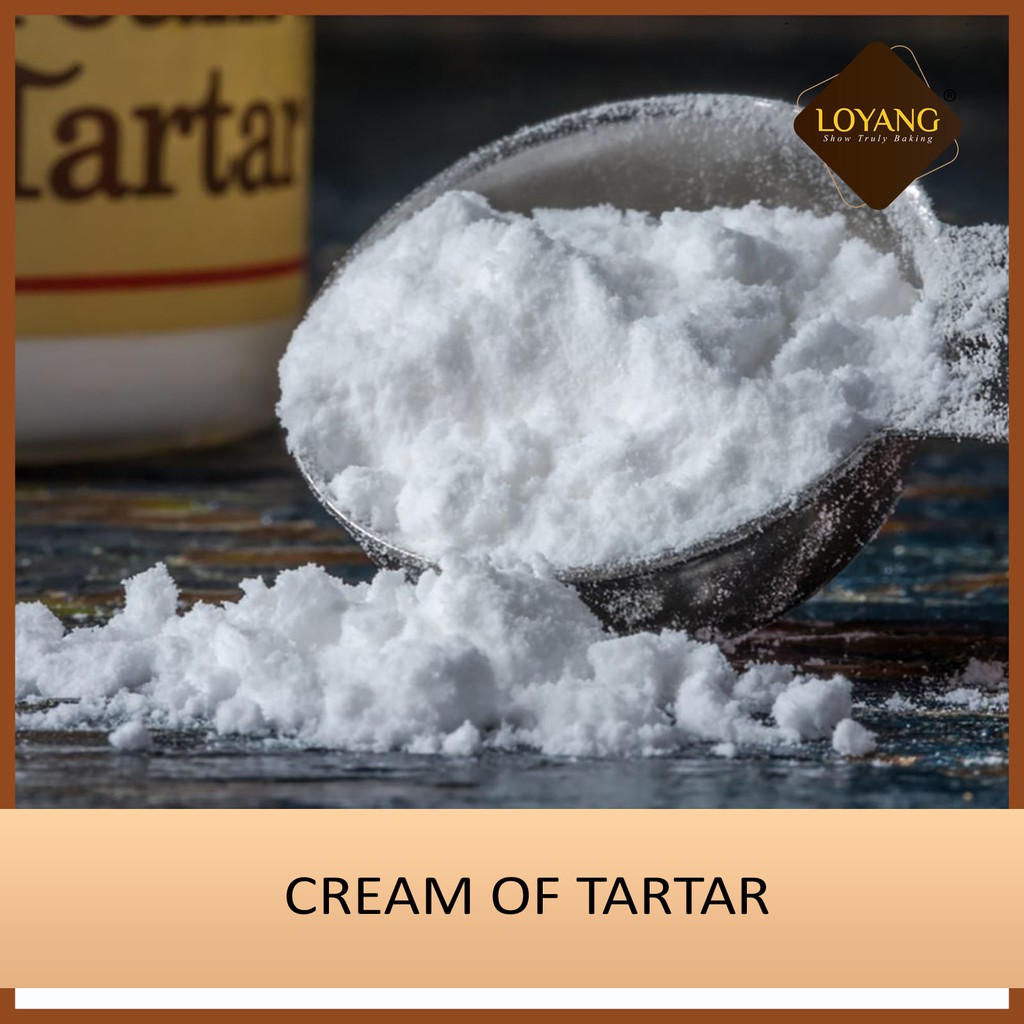 CREAM OF TARTAR/ POTASSIUM BITARTRATE 100G | Shopee Malaysia