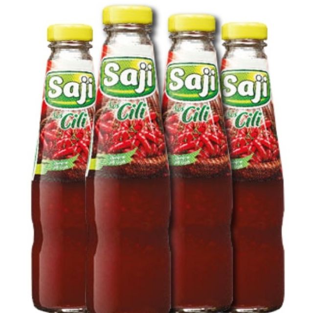 4 Botol Saji Sos Cili 340g | Shopee Malaysia