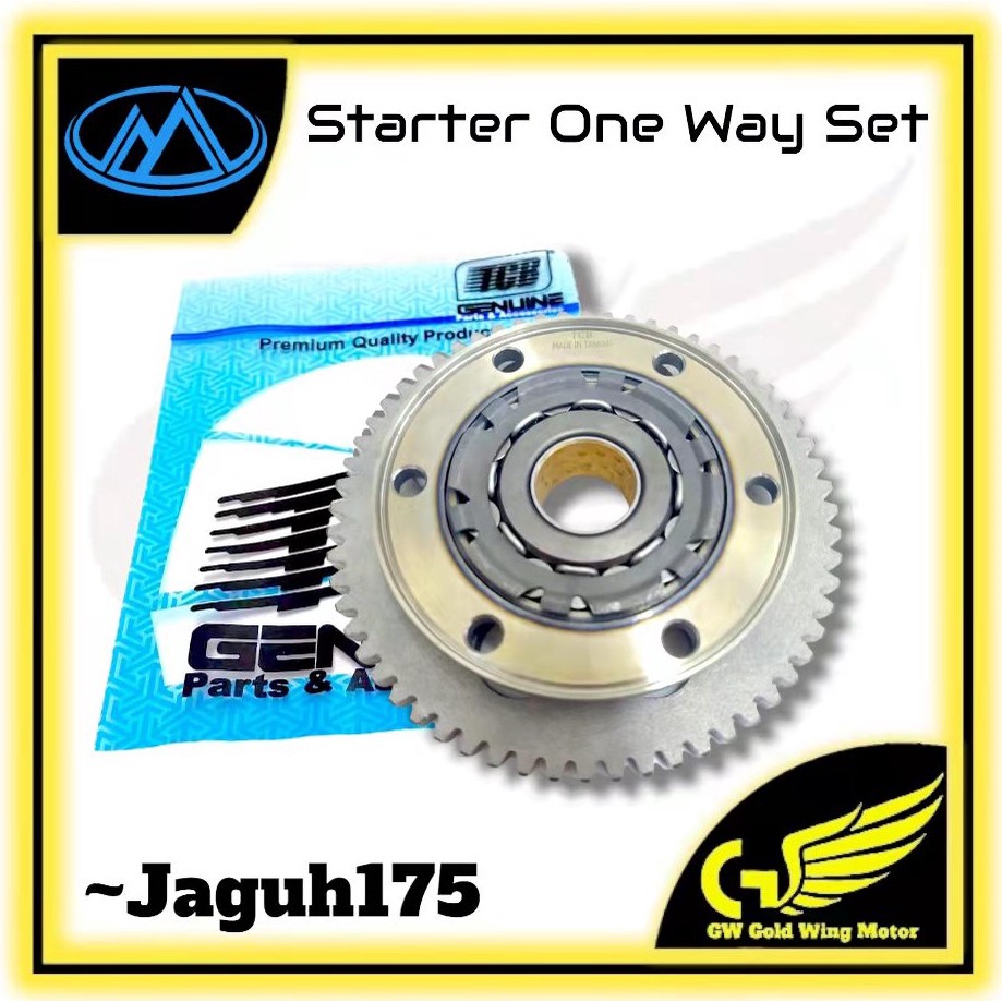 TCB MODENAS JAGUH175 JG175 STARTER ONE WAY SET MAGNET ONE WAY SET TAIWAN JAGUH 175 | Shopee Malaysia