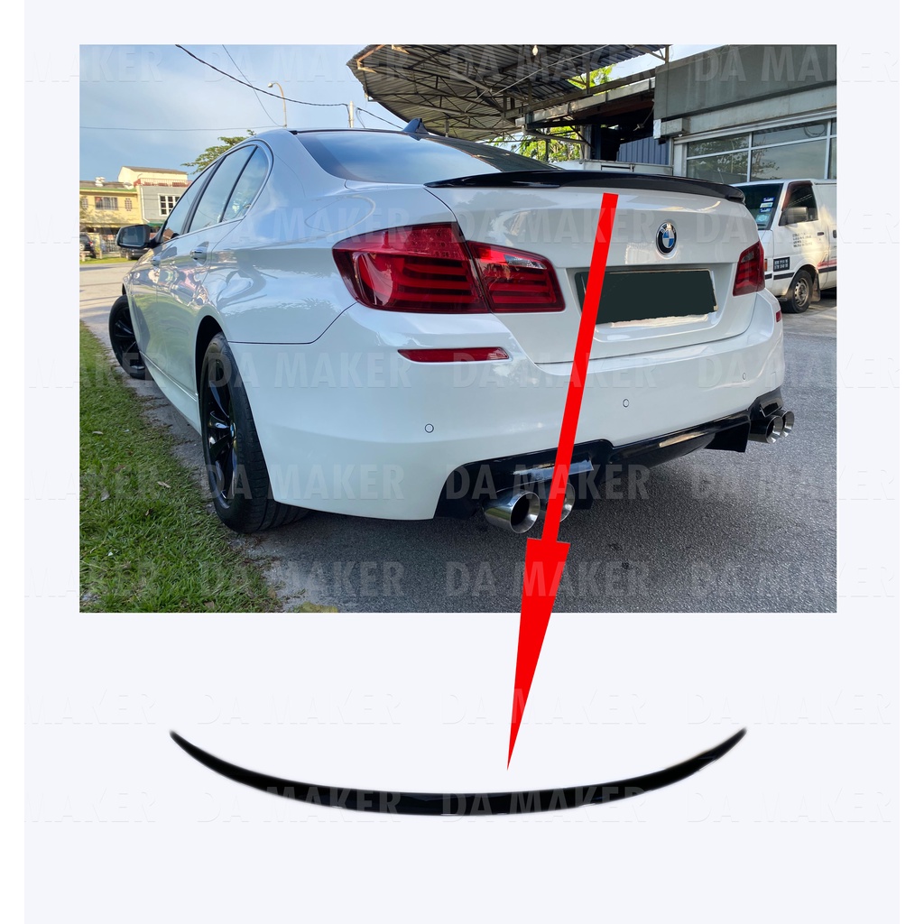 BMW F10 M5 M PERFORMANCE MPERFORMANCE REAR SPOILER 5 SERIES | Shopee ...