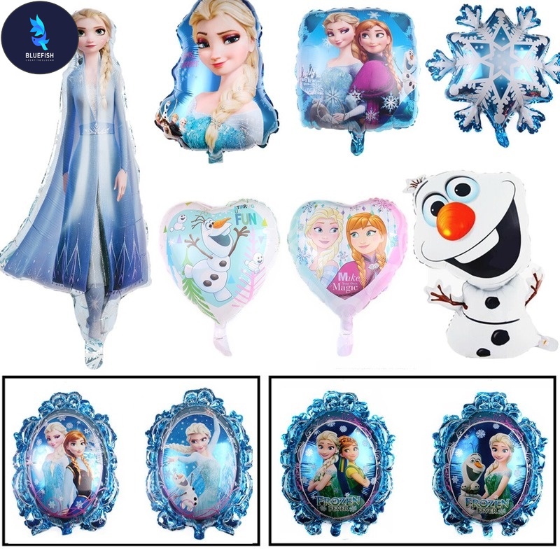 BF Frozen Elsa Anna Princess Balloon Baby Shower Kids Birthday Party ...