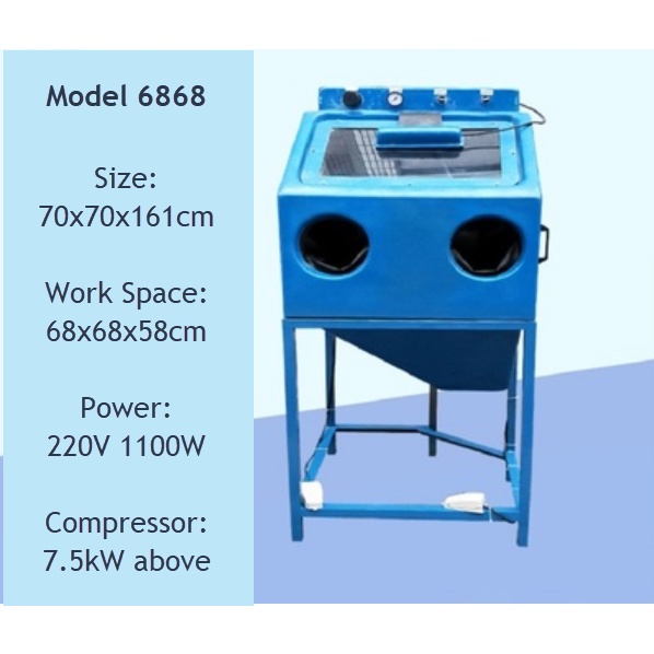 Industrial Heavy Duty Wet Sandblasting Machine Liquid Sand Blasting ...
