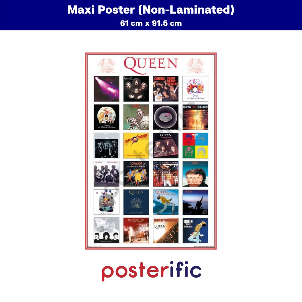 Queen - Covers (Bravado) - Poster (61 cm X 91.5 cm) | Shopee Malaysia