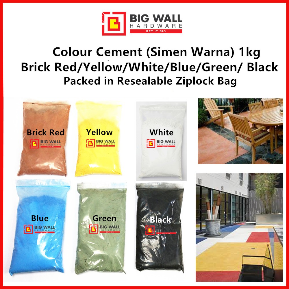 DURACEM 1kg Colour Cement for Decoration (Simen Warna) Available Red ...