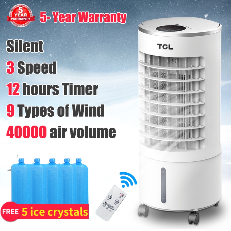 [Spot]🔥TCL Air Cooler Remote Control 6L 75W 3 speed Air Cooler Upgrade ...