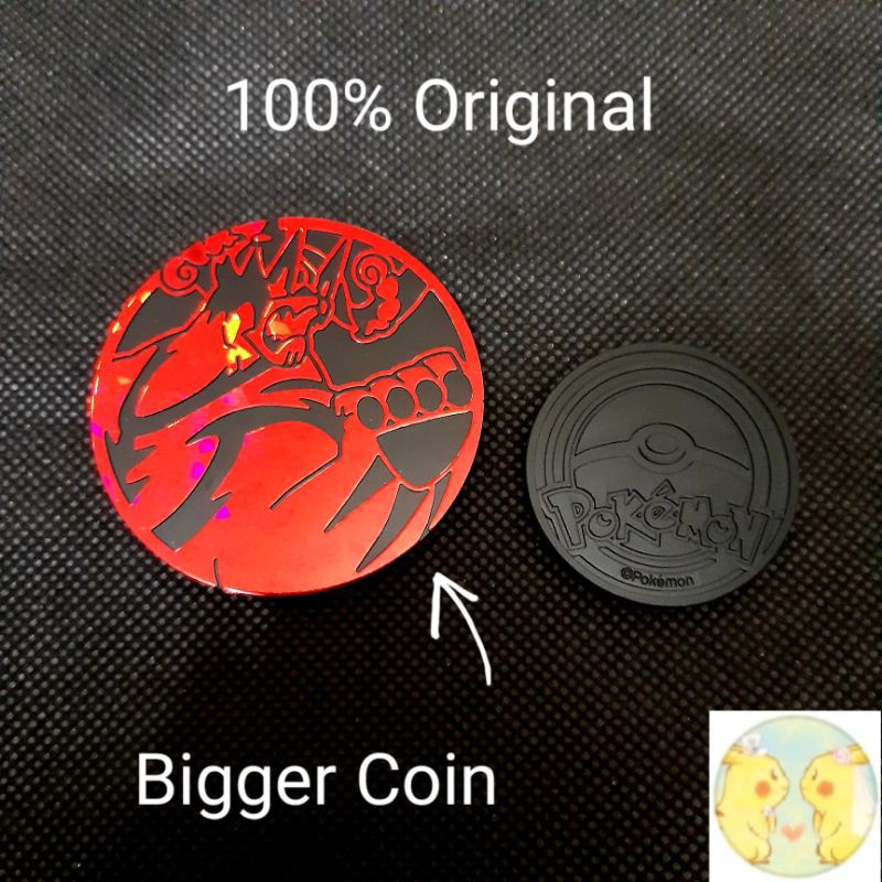 Pokemon Card TCG : Pokemon Coin ( Charizard, Zoroark, Dialga, Shaymin ...
