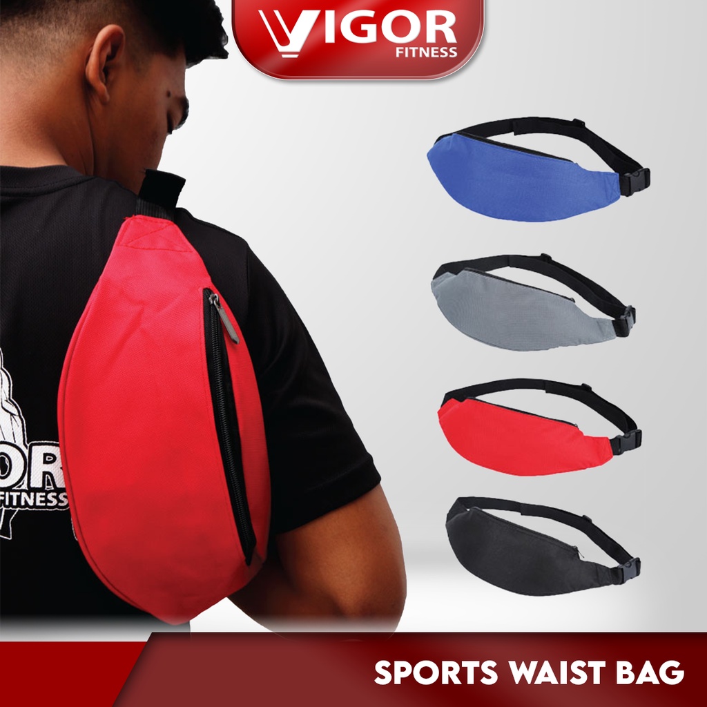 Vigor Fitness Waterproof Sports Waist Shoulder Bag | Shopee Malaysia