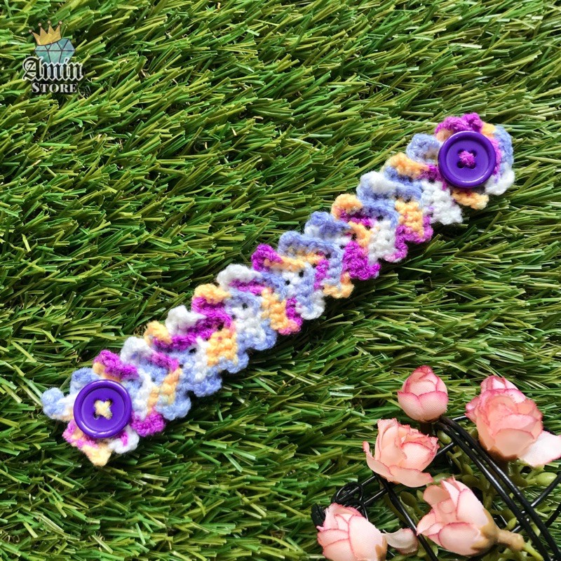 🐠Herringbone Series🐠 🧶Crochet Face Mask Adapter | Face Mask Connector ...