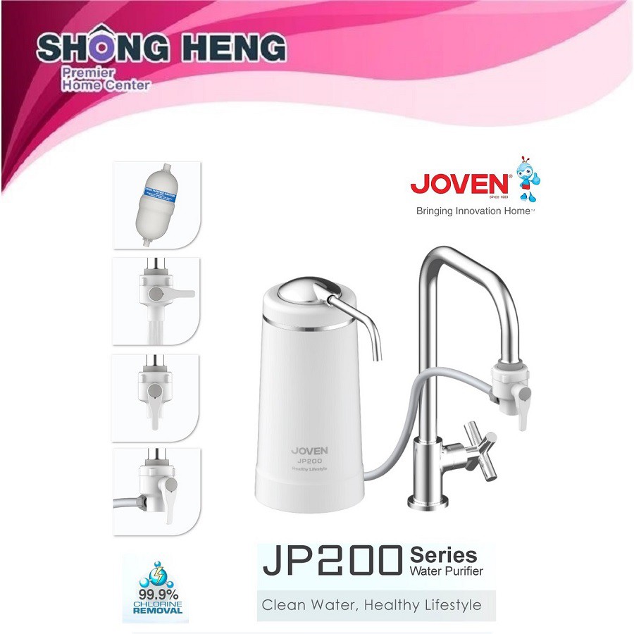 Joven Water Purifier JP200 (White) | Shopee Malaysia