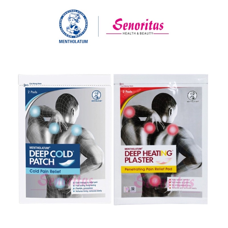 Mentholatum Deep Heating Plaster/ Cold Patch | Shopee Malaysia