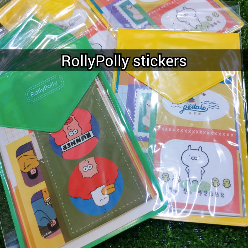 [Journal sticker] Rolly Polly cute cartoon sticker set (Jason Family ...