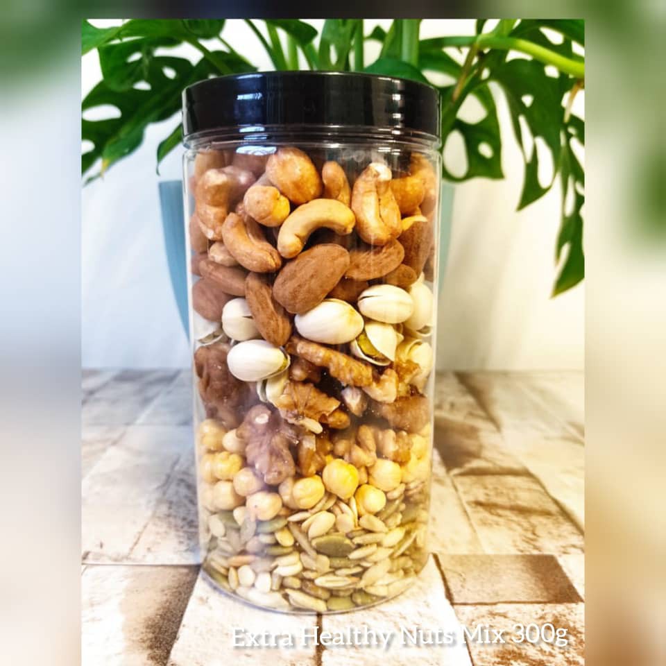 🔥HOT SALE🔥 KACANG SIHAT UNTUK DIET DAN MINDA | EXTRA HEALTHY NUTS MIX ...