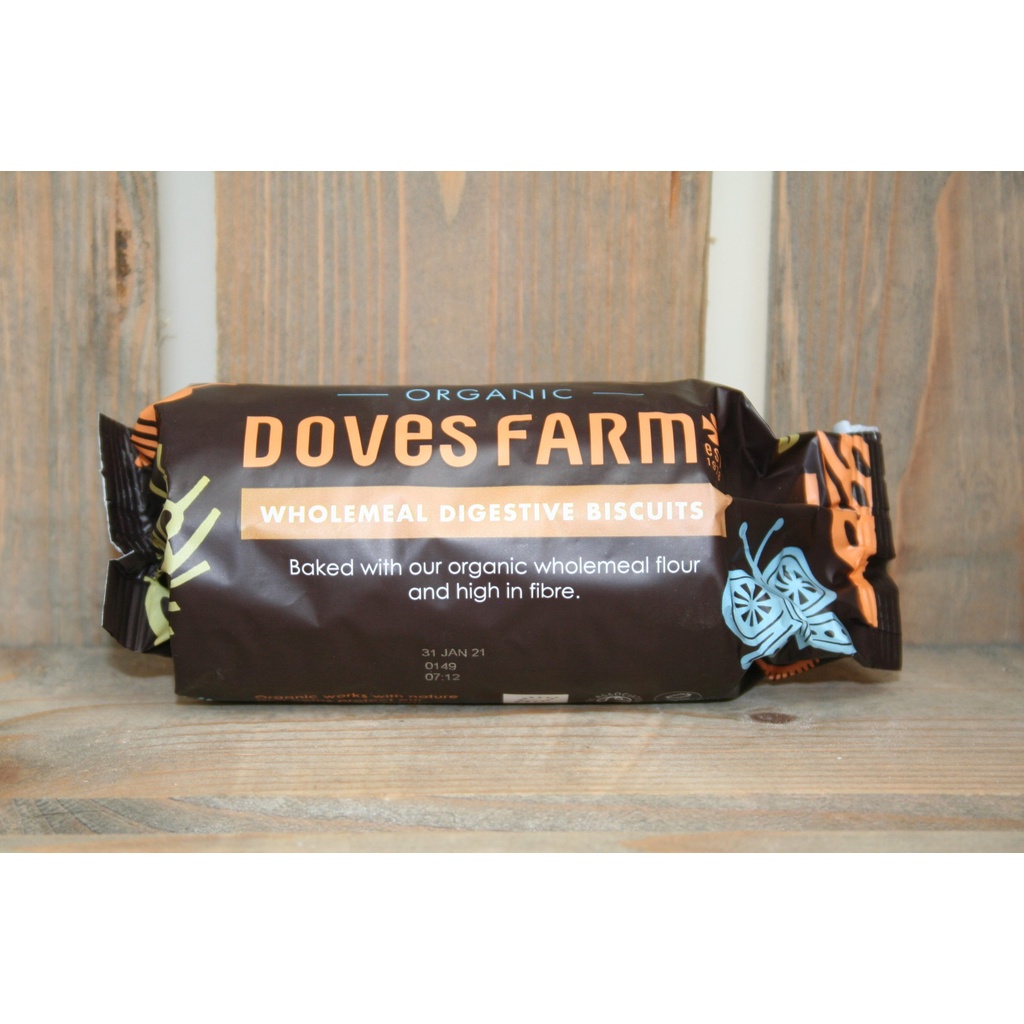 Doves Farm Organic Wholemeal Digestive Biscuits 200g | Shopee Malaysia