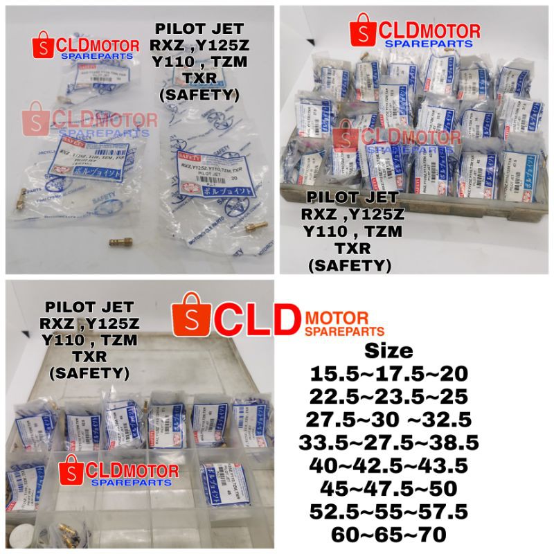 SAFETY PILOT JET RXZ, Y125Z Y110 TZM TXR | Shopee Malaysia