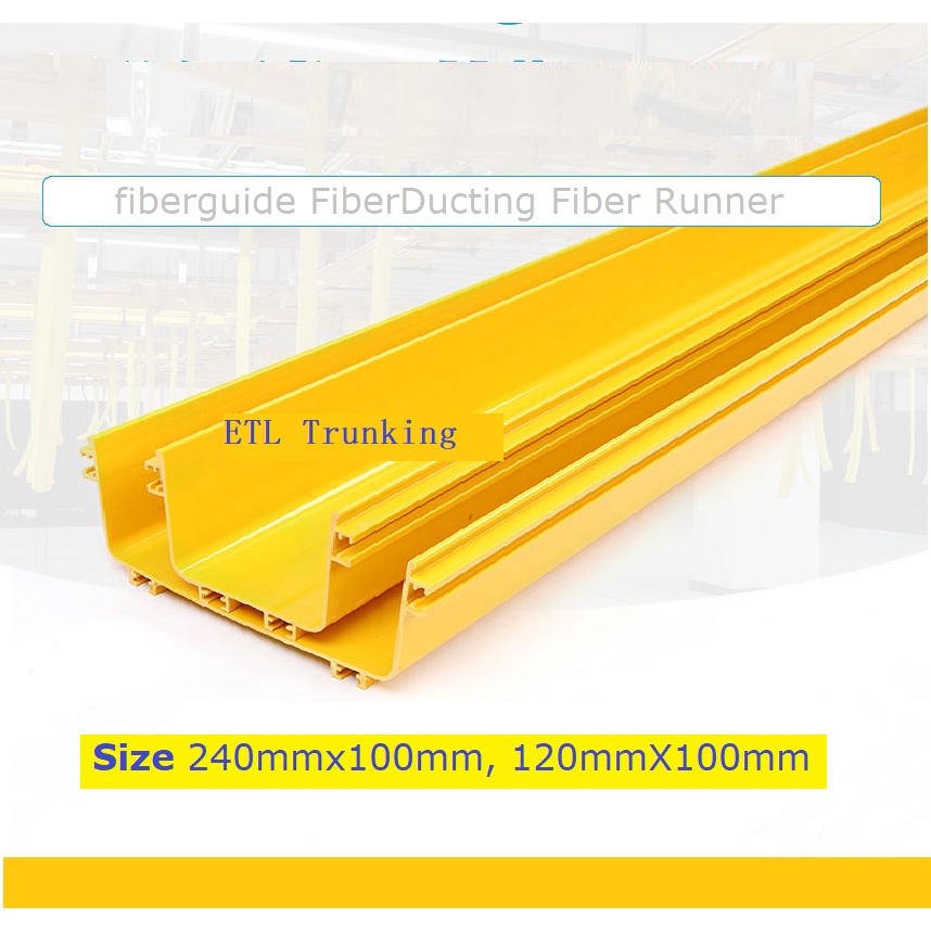 Yellow Trunking 240mm duct fiber Raceway Data center Fiber Optic Trunking 240mm | Shopee Malaysia