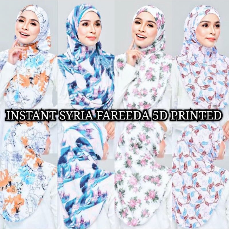 INSTANT SYRIA FAREEDA 5D PRINTED (BORONG SAHAJA) | Shopee Malaysia