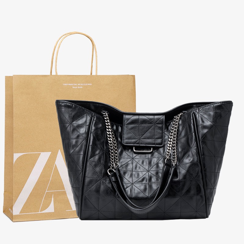 ZARA women's shoulder bag women's handbag diagonal bag tote bag ...