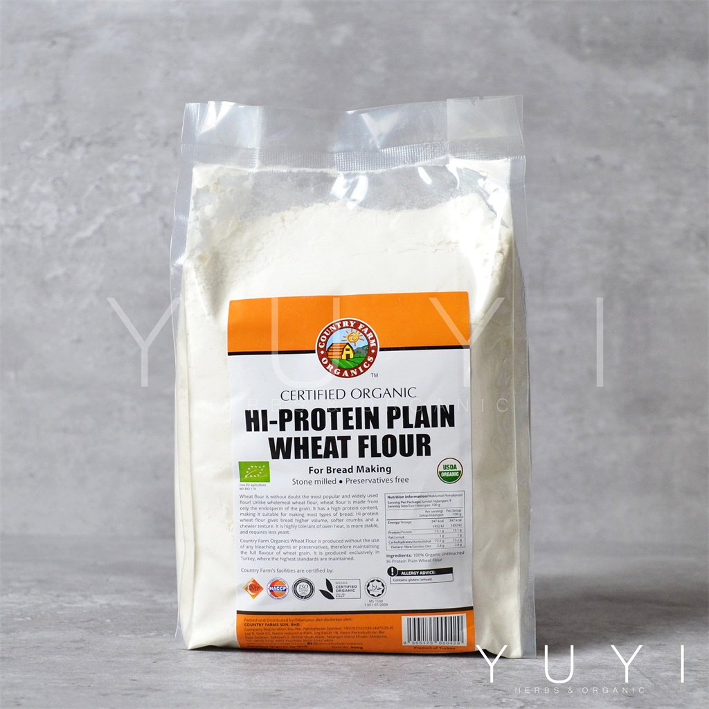 【Country Farm】Hi-Protein Plain Wheat Flour - 900g | Shopee Malaysia